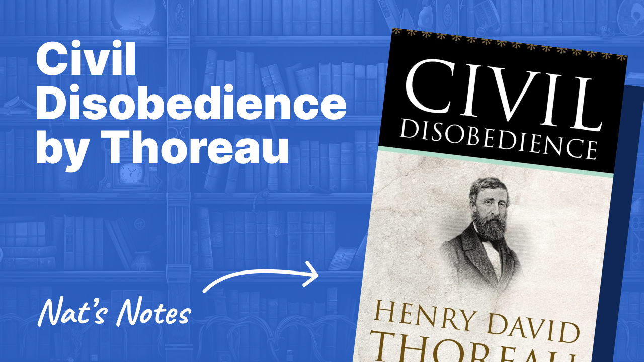 Civil Disobedience Thoreau Full Text