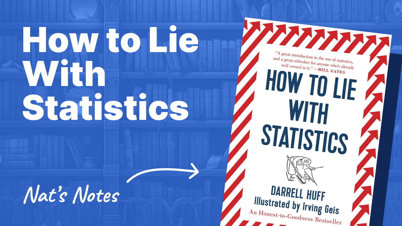 How to Lie with Statistics | Nat Eliason | Nat Eliason